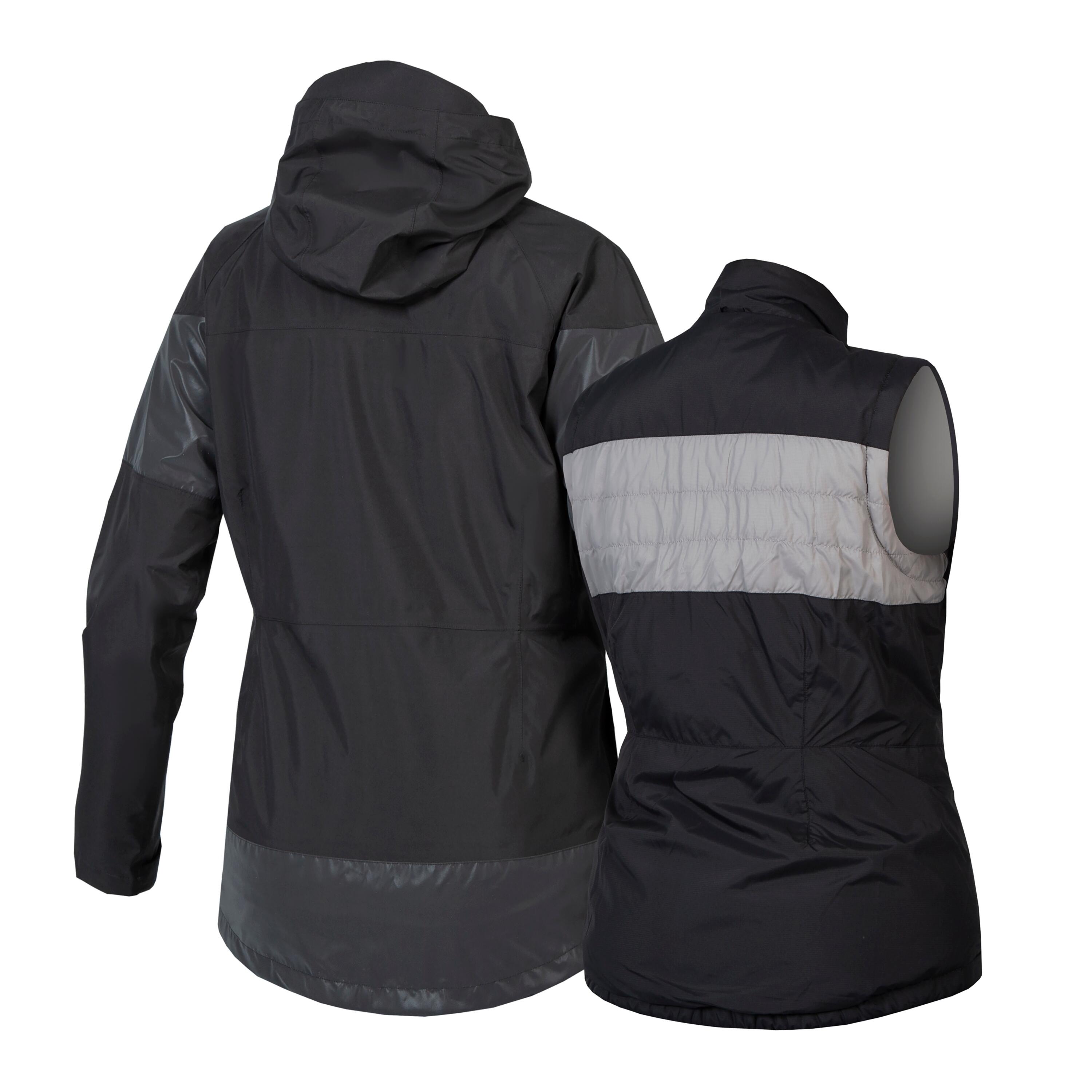 3-in-1 damesjack Endura Urban Luminite II | Decathlon