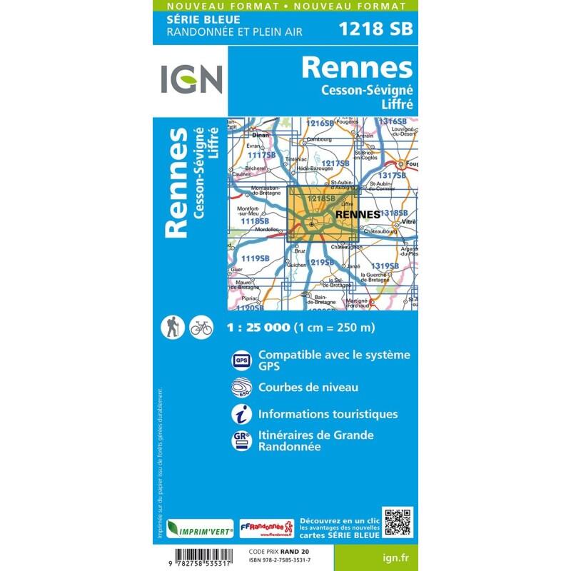 1218SB RENNES CESSON-SEVIGNE LIFFRE IGN | Decathlon