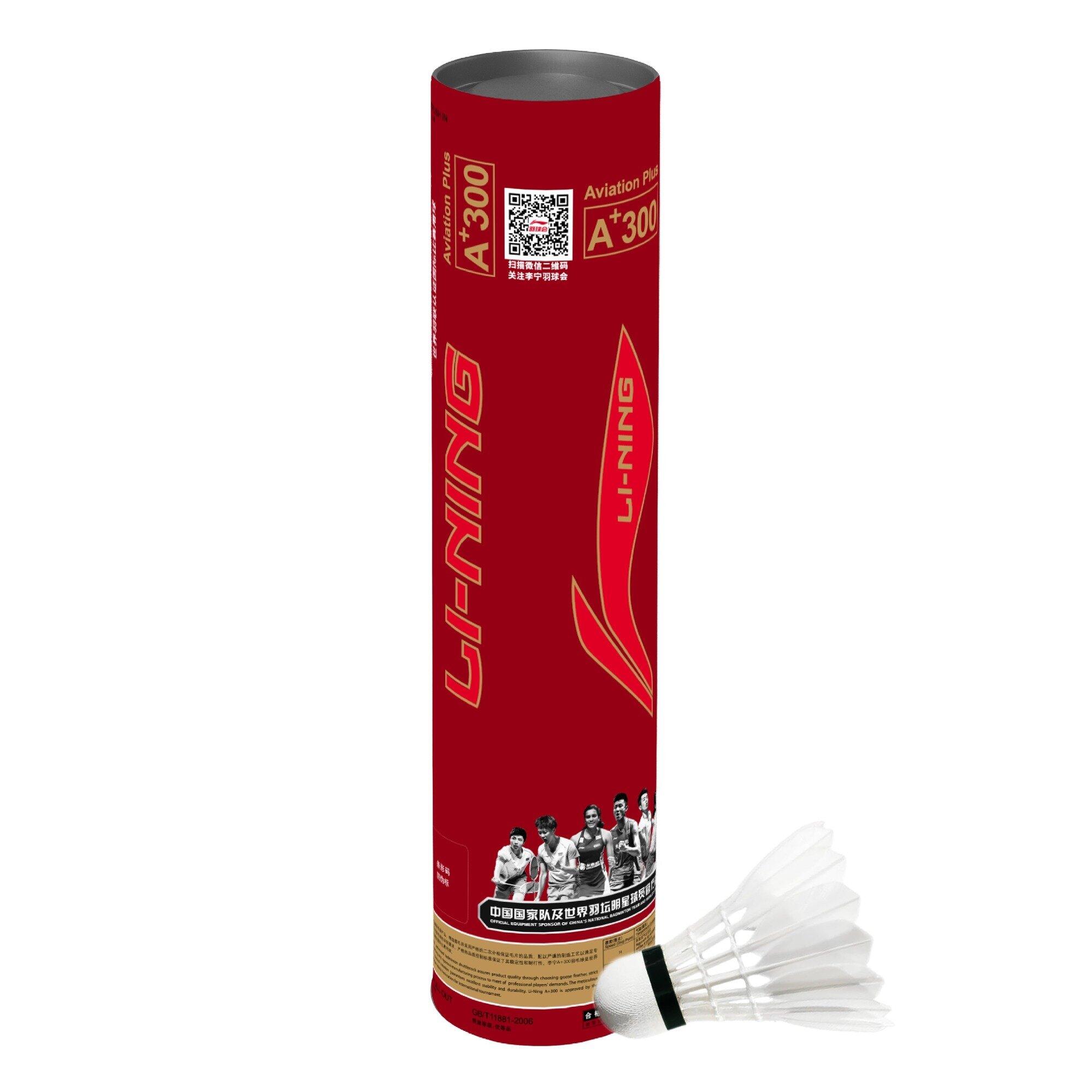 A 300 Feather Shuttlecock Pack of 12 Speed 76