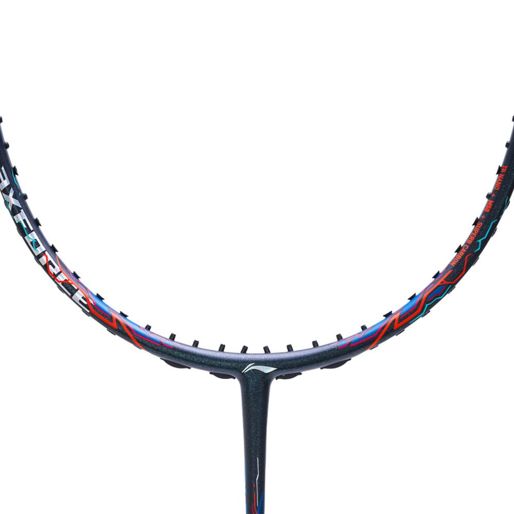 AXForce 90 Tiger Max Unstrung Badminton Racket (Red)