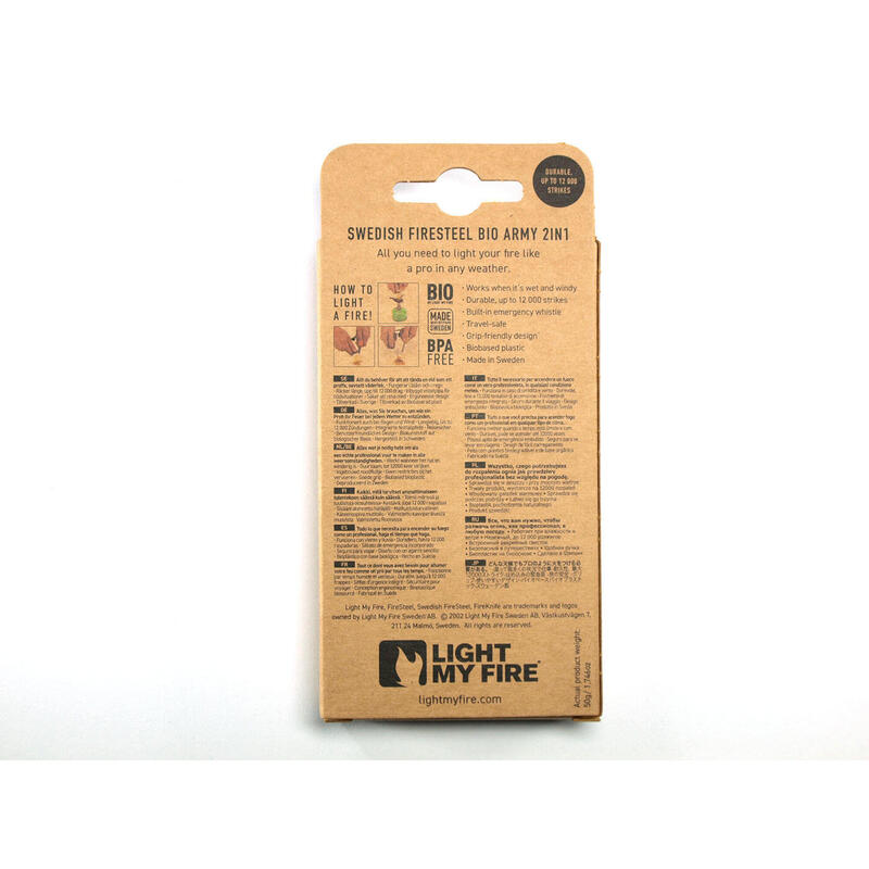 LIGHT MY FIRE Light My Fire Firesteel Bio Army - Rusty Orange | Decathlon