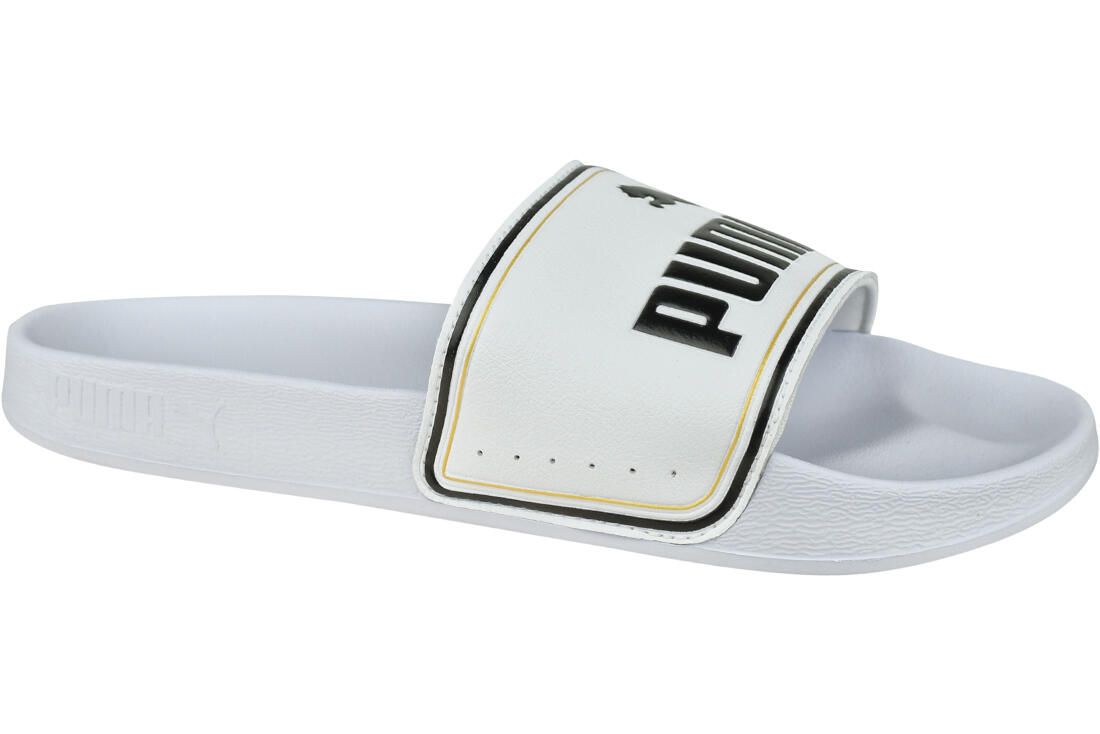 Puma Leadcat FTR Mens White Sliders | Decathlon