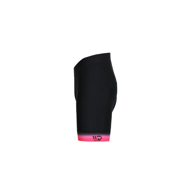 Cuissard de cyclisme femme MARINA noir/rose WEAR DESIGN | Decathlon