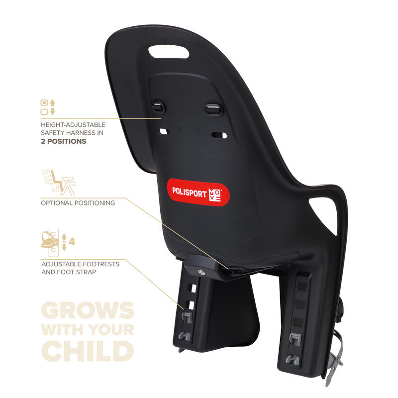 Dětská sedačka na rám Koari POLISPORT MOVE - Decathlon
