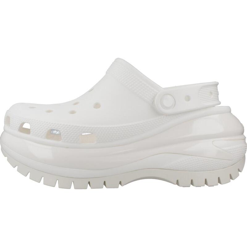 Chanclas Mujer Crocs Classic Mega Crush Clog Blanco CROCS | Decathlon