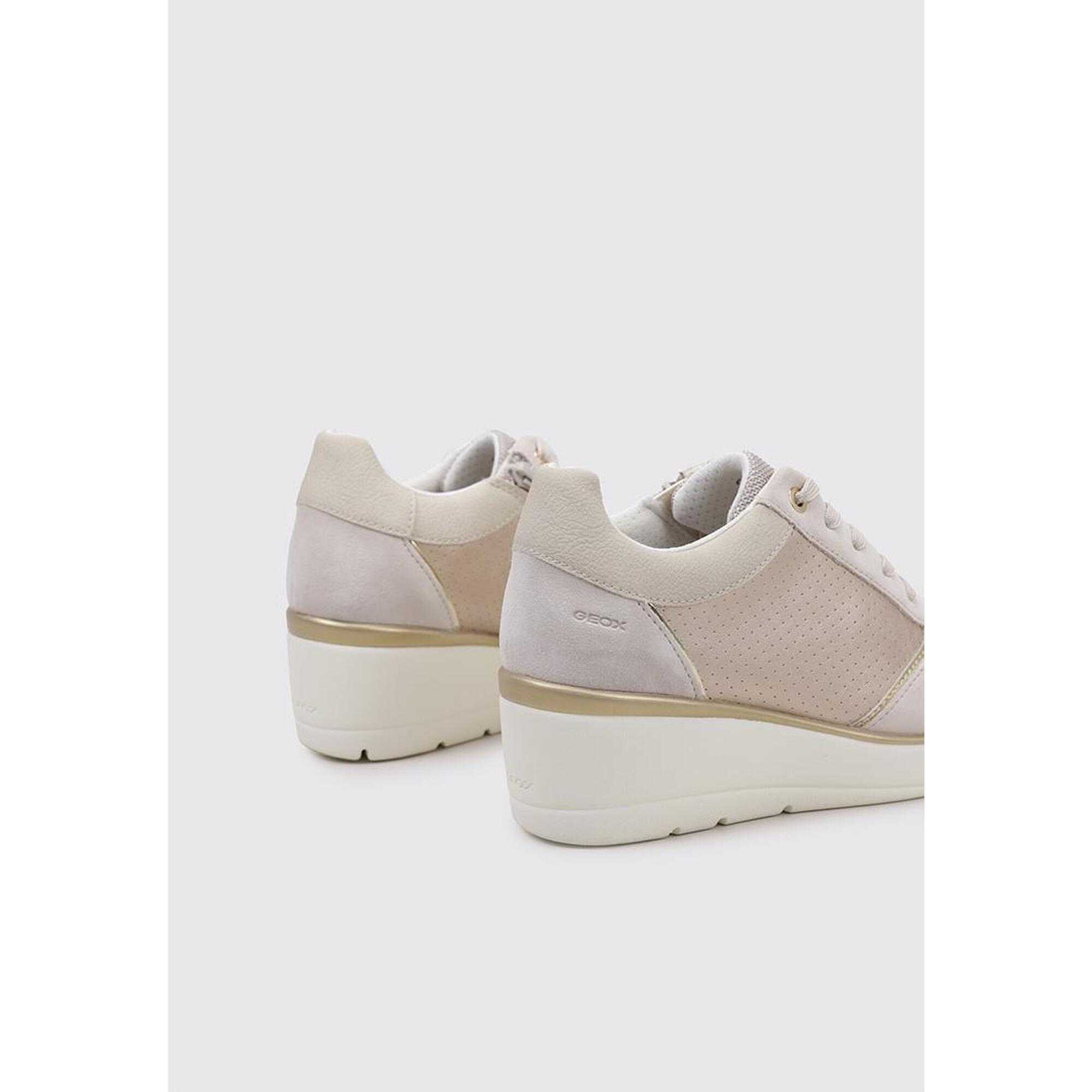 Tenisówki Geox Model D Ilde A Kolor Beżowy GEOX | Decathlon