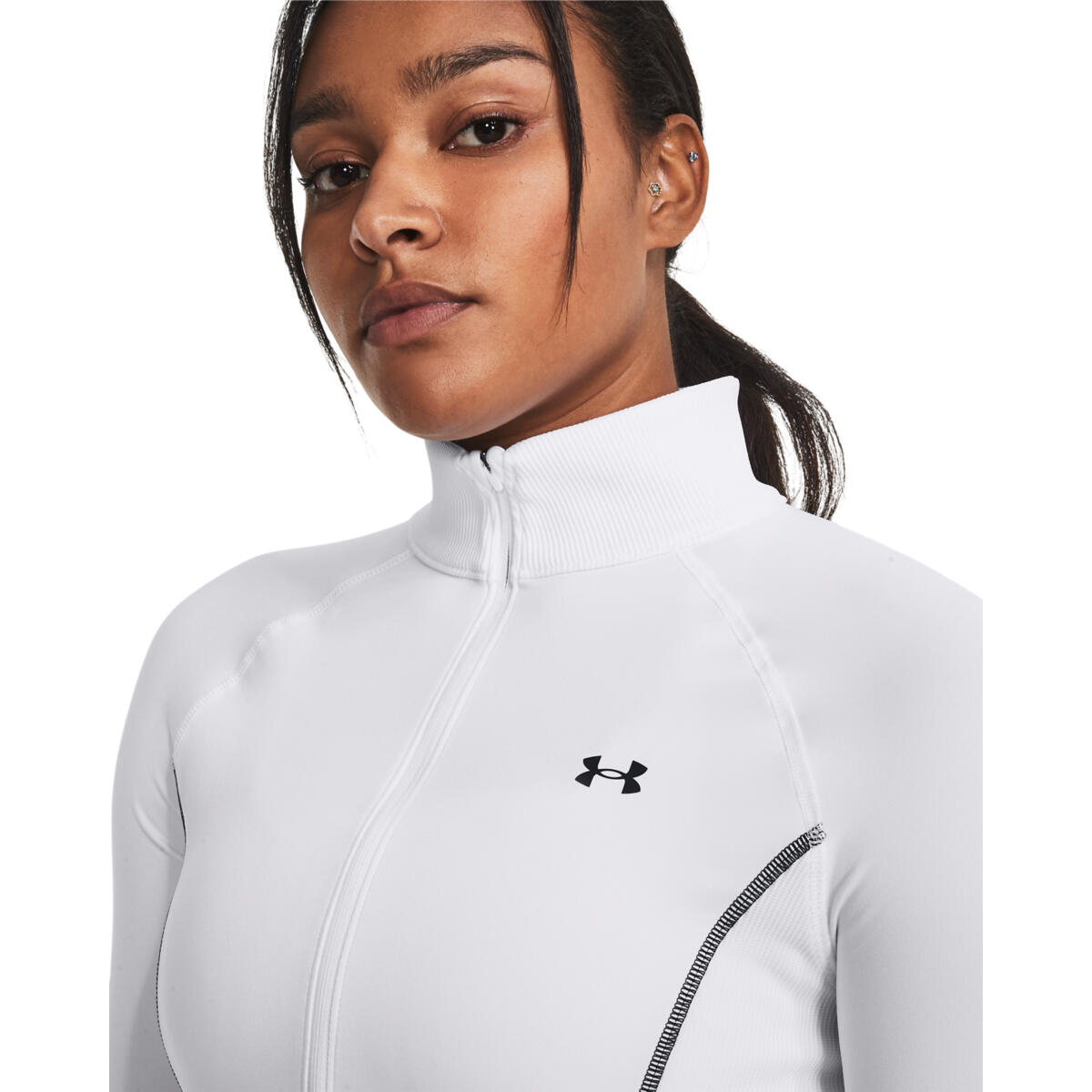 Blusa Under Armour Train Cw 12 Zip, Blanco, Mujer UNDER ARMOUR | Decathlon
