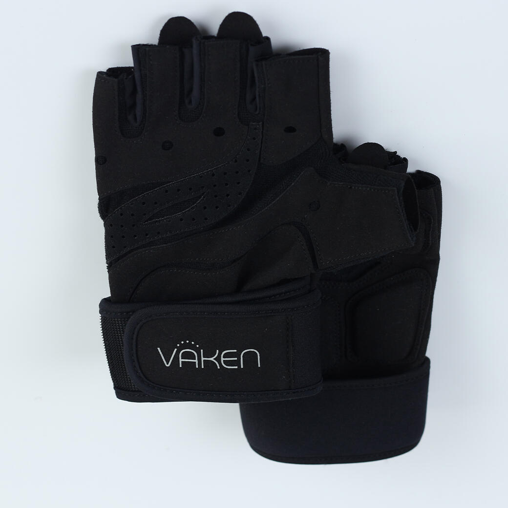 Vaken Fitness Gloves - Black/Black (S)