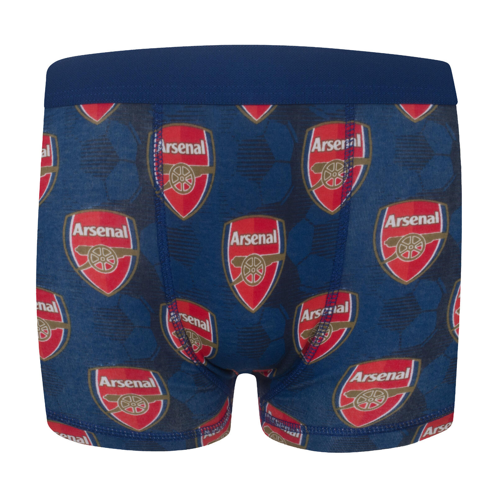 Arsenal FC Boys Boxer Shorts 3 Pack Crest Kids OFFICIAL Football Gift ...