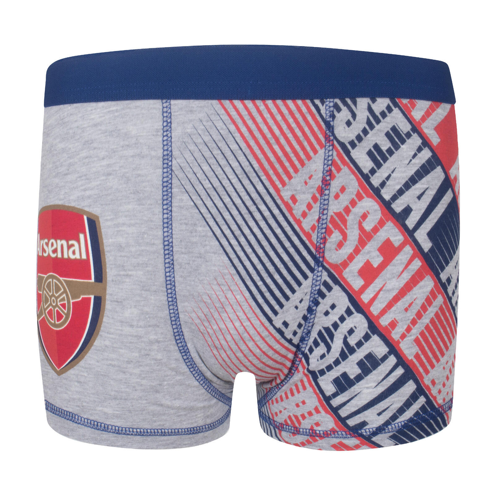 Arsenal FC Boys Boxer Shorts 3 Pack Crest Kids OFFICIAL Football Gift ...