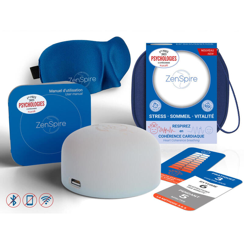 Zenspire+ coach de respiration et de cohérence cardiaque ZENSPIRE ...