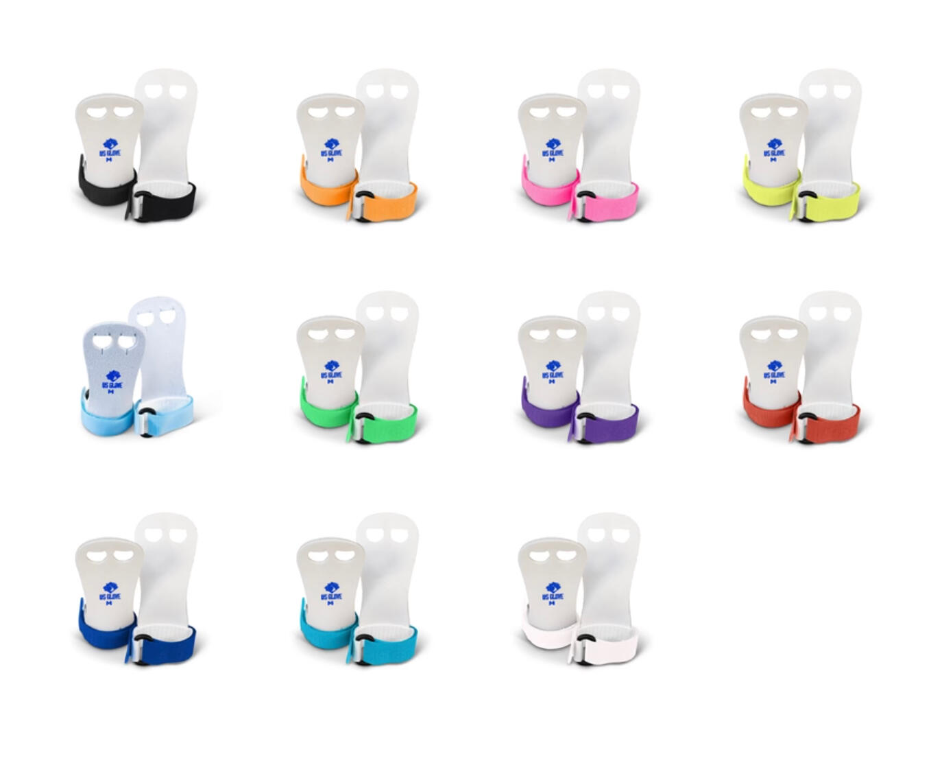 Gymnastics Leather Grips Rainbow Beginner 48/XL ROSA USG | Decathlon