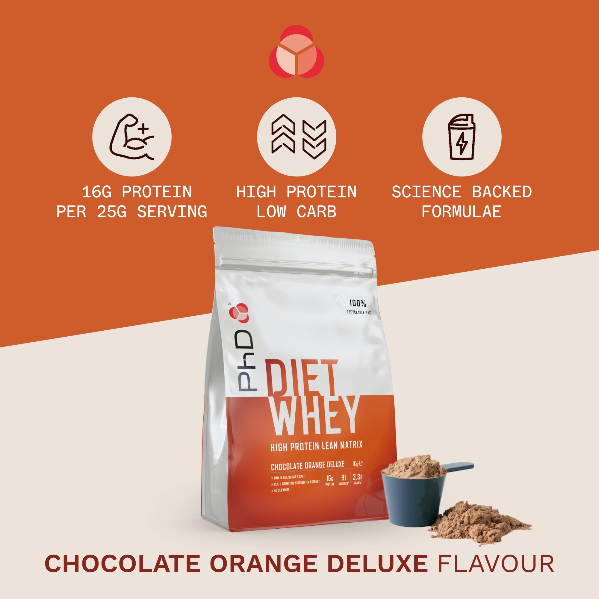 Diet Whey Protein Powder | 1kg PHD NUTRITION | Decathlon