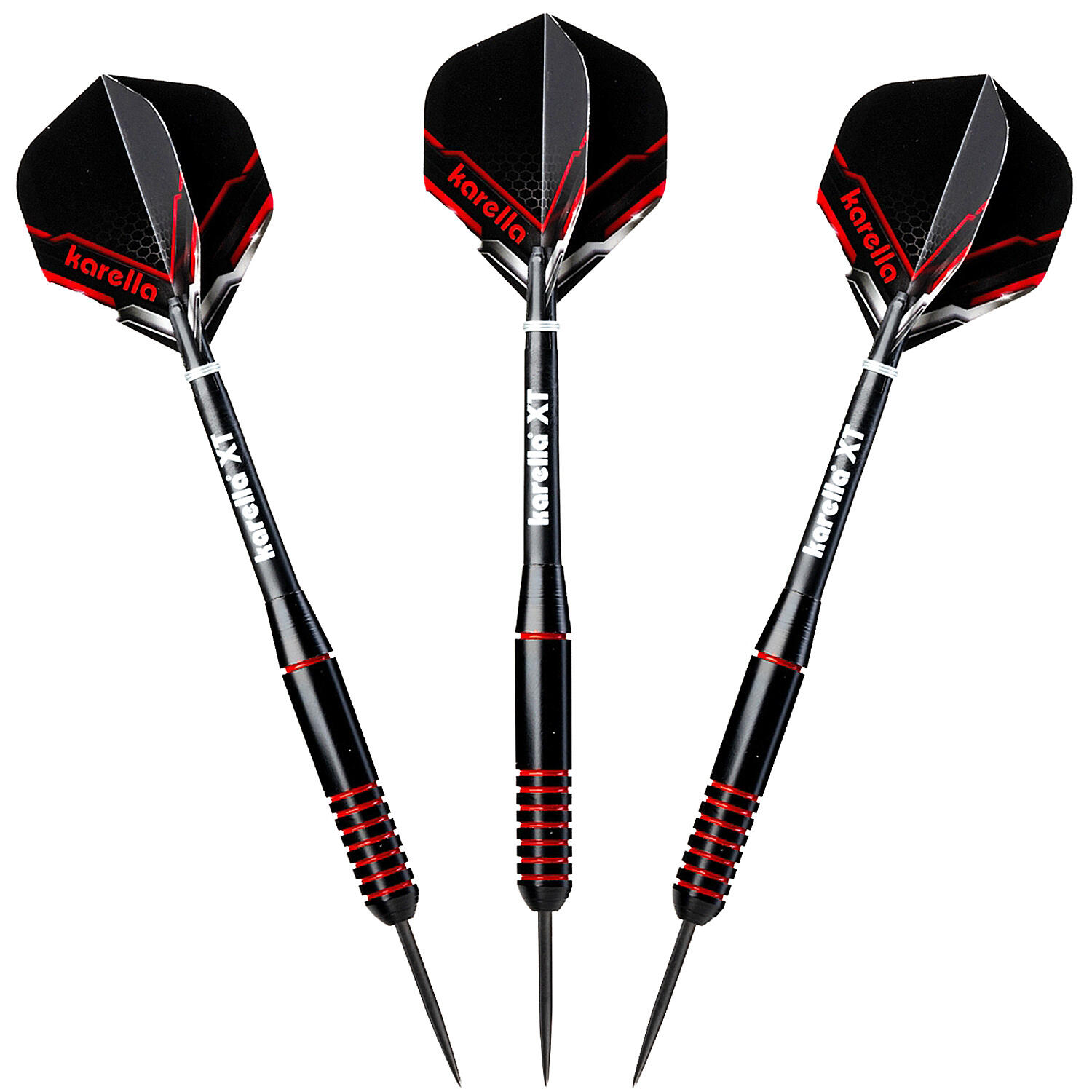 Freccette adulto Karella Dartpijlen Punta Di Acciaio, Nero KARELLA ...