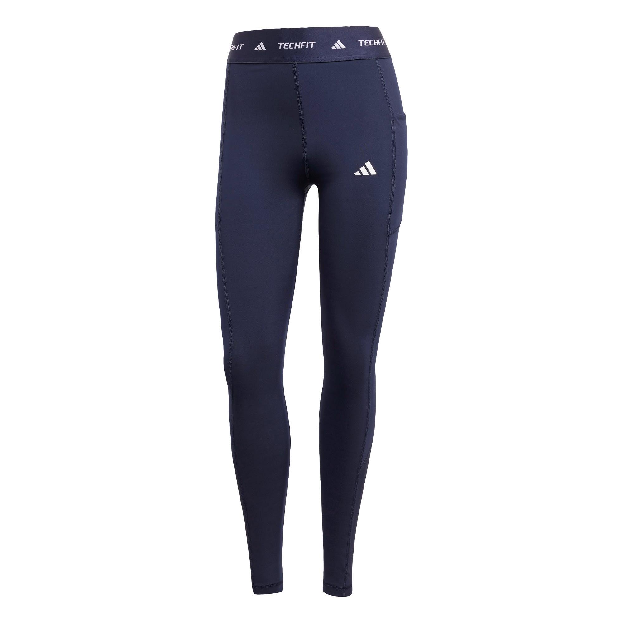 Techfit Stash Pocket Full Length Leggings Adidas Decathlon