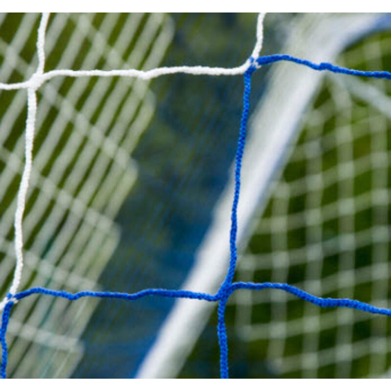 Filet de football à 11 3mm - Blanc et bleu - 7,32 x 2,44 x 2 x 2 m ...
