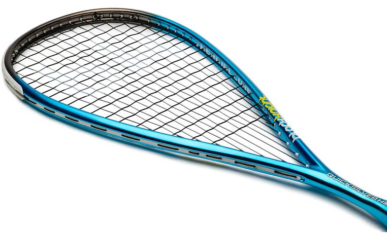 Black Knight QuickSilver H2 Squash Racket BLACK KNIGHT | Decathlon