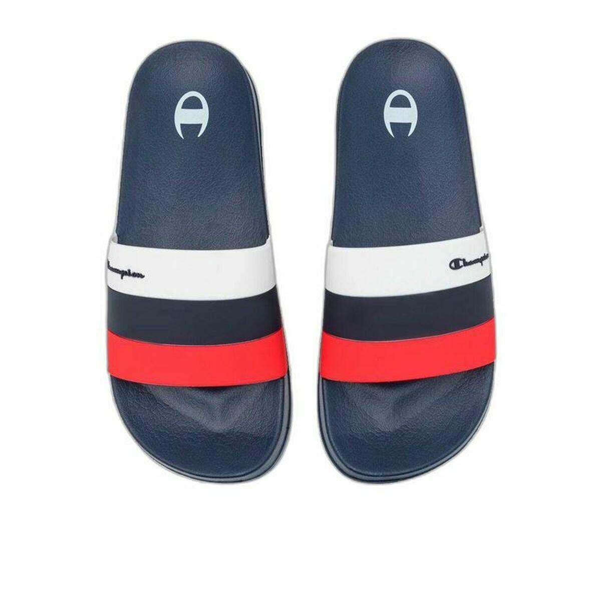 Slippers voor Kinderen Champion Slide All American Marineblauw | Decathlon