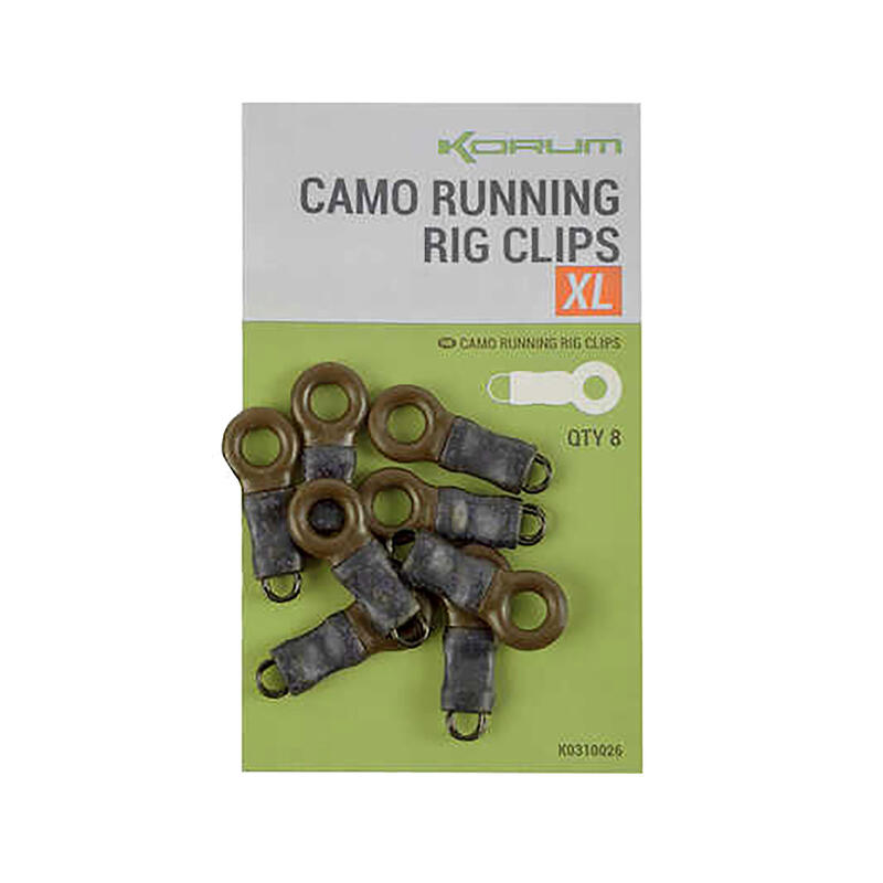 Korum Running Rig Clips Camo connecteur de panier KORUM | Decathlon