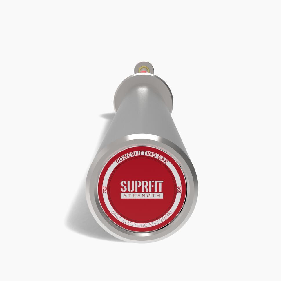 SUPRFIT Suprfit Strength Powerlifting Bar - 20 kg | Decathlon