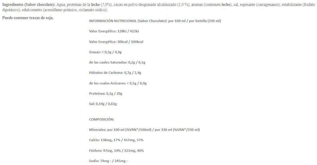 Protein Zero - 330ml Cioccolato di Nutrisport NUTRISPORT | Decathlon