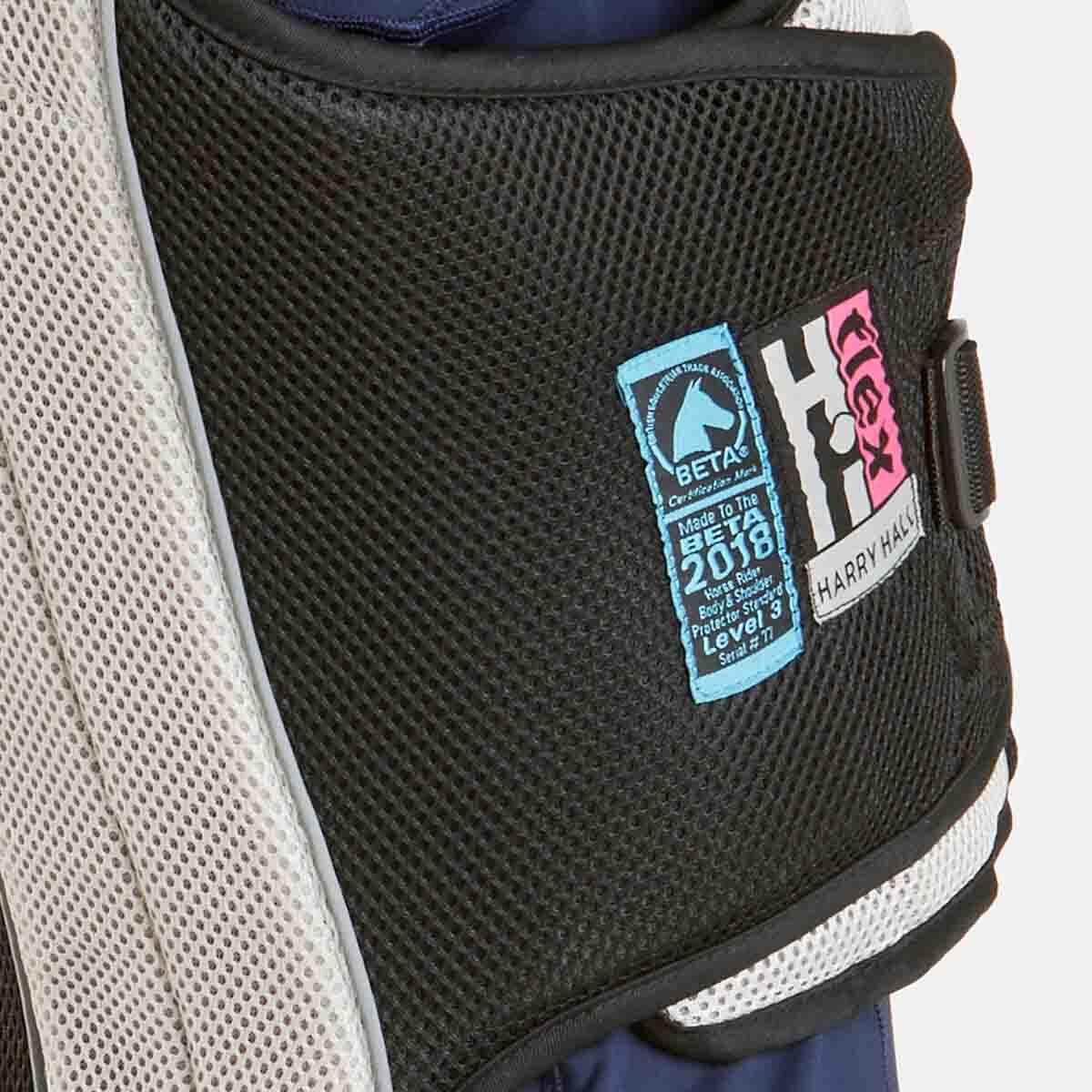 Hi Flex Ladies Body Protector Black HARRY HALL | Decathlon