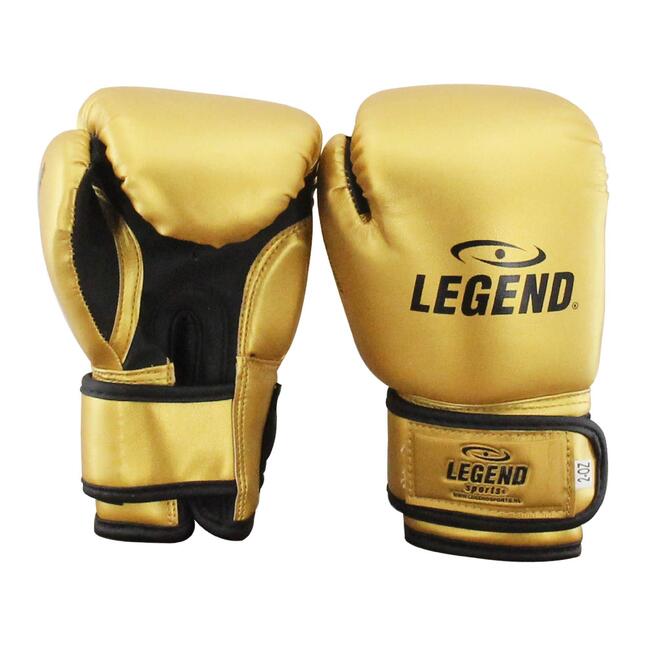 Gants de Boxe Enfant 1-5 ans Or 2OZ PU LEGEND SPORTS | Decathlon