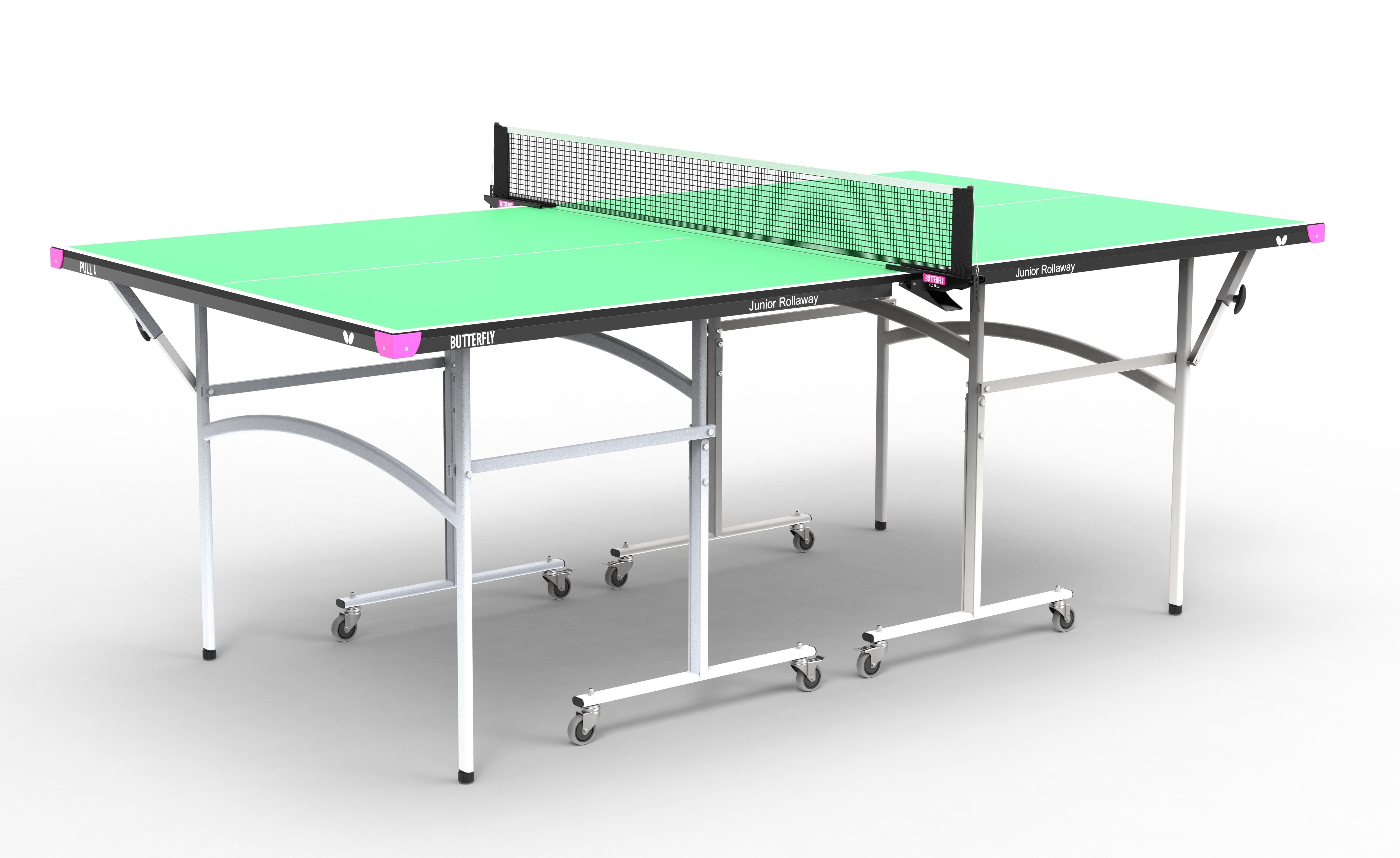 Butterfly Junior Rollaway Table Tennis Table Green