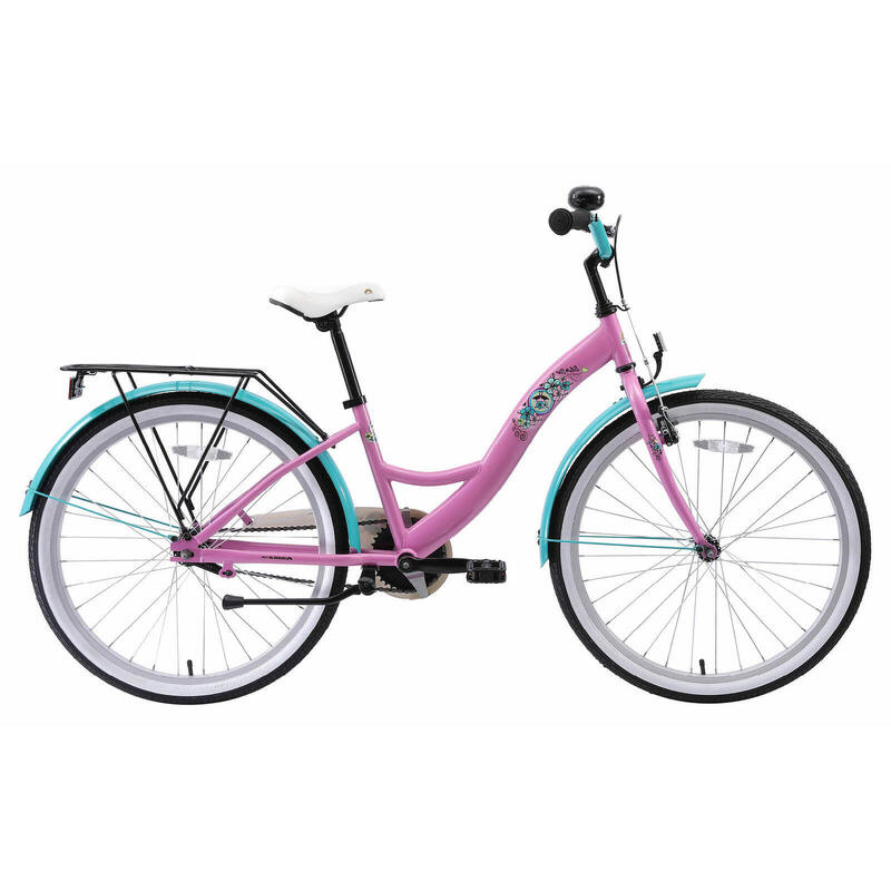 Vélo enfant 24 pouces à partir de 8 - 11 ans, VTC Classic, Berry ...