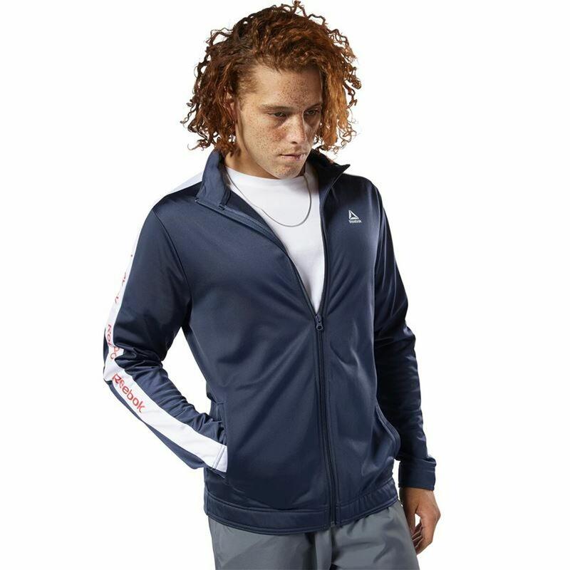 Veste Marine Homme Reebok TE BL TRACK JACKET REEBOK | Decathlon