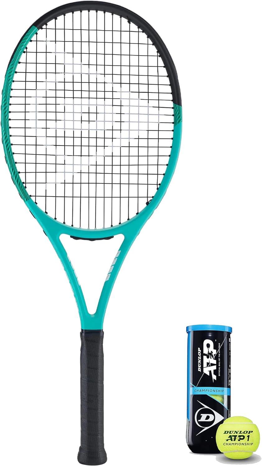 Dunlop TriStorm Pro 255 Tennis Racket & Tennis Balls - Grip 3 DUNLOP ...