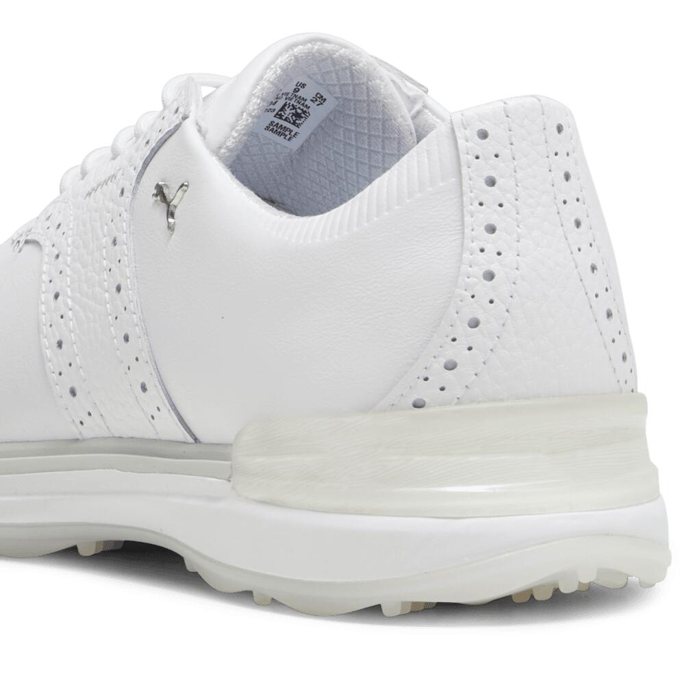 Puma Avant Golf Shoes - WHITE/GREY PUMA | Decathlon