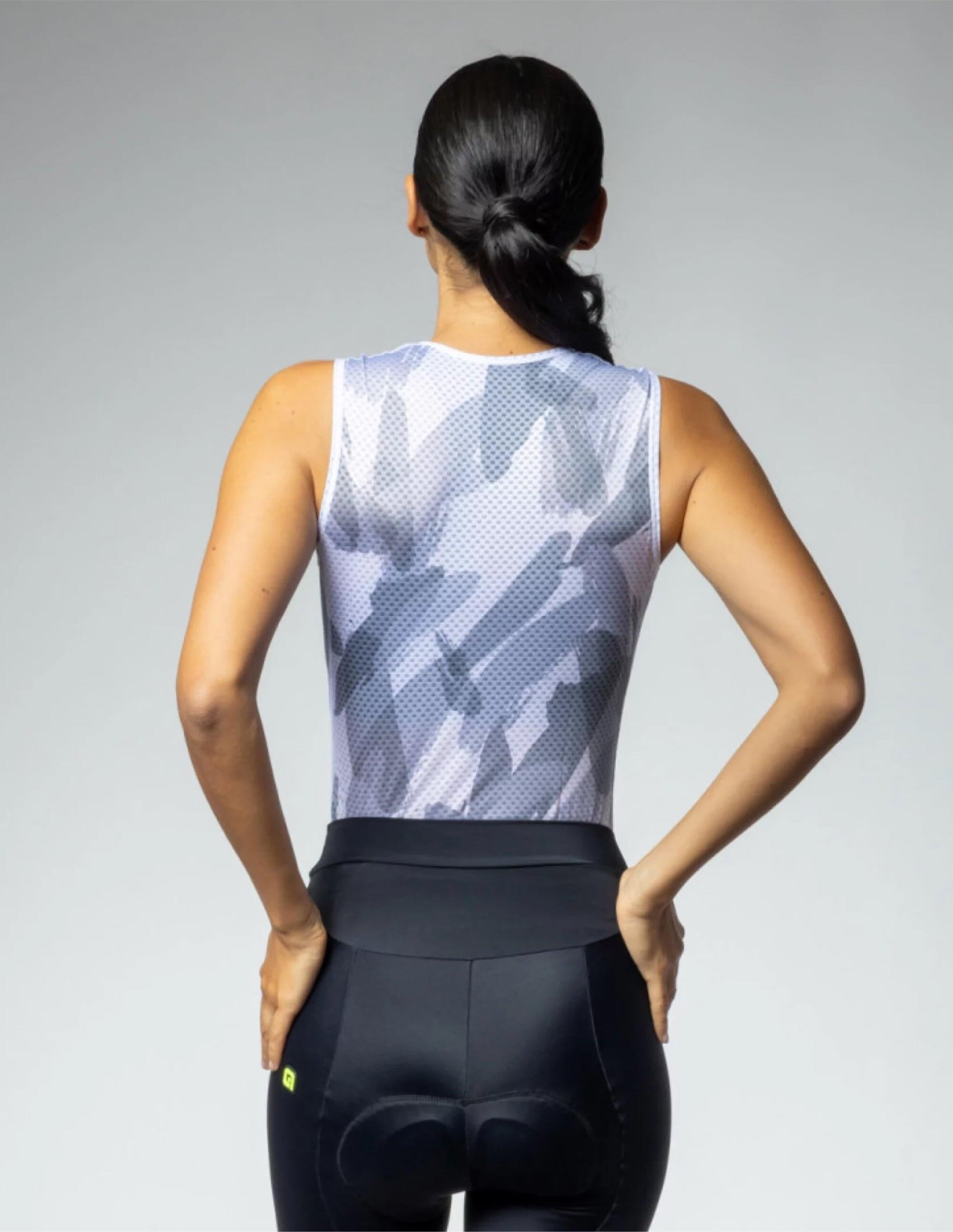 Ale Clothing Traguardo Pragma Women's Padded Bib Shorts (Black/White ...