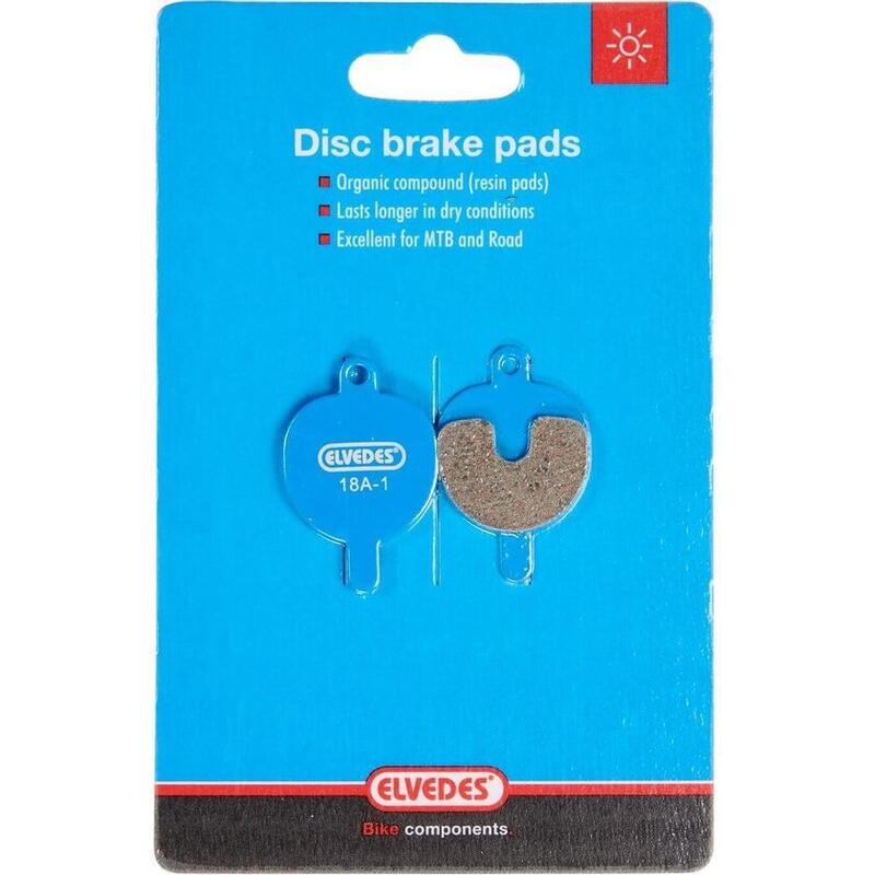 Para ekologicznych mechanicznych klocków hamulcowych do roweru Elvedes ...