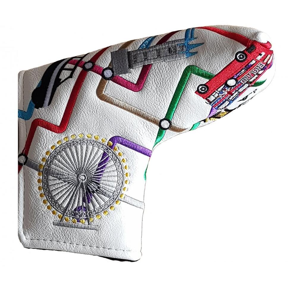 London UK White Blade Putter Cover - England MASTERS GOLF | Decathlon