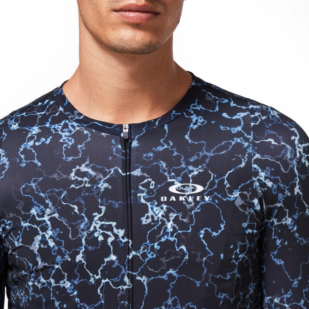 OAKLEY NEW ENDURANCE JERSEY BLACK ELECTRIC SHOCK OAKLEY | Decathlon