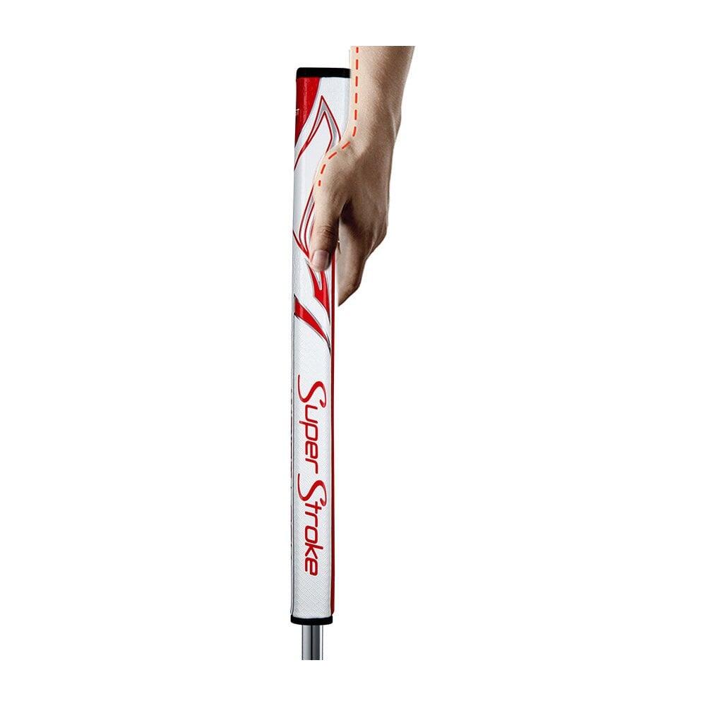 SuperStroke Zenergy Wrist Lock White/Red Putter Grip | Decathlon