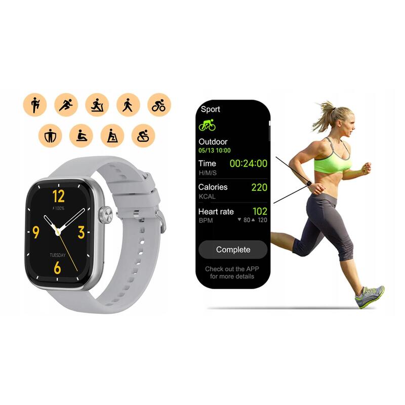 Smartwatch zegarek sportowy IMIKI ST2 IMIKI | Decathlon