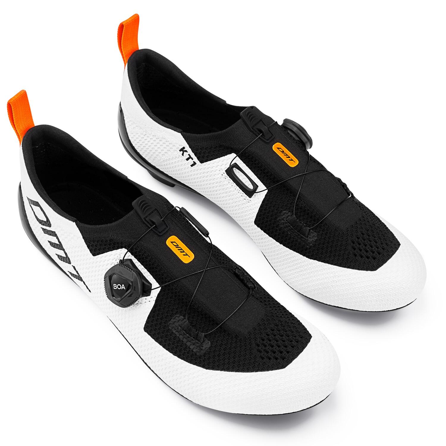DMT KT1 Triathlon Shoes — White, Engineered Knit DMT | Decathlon