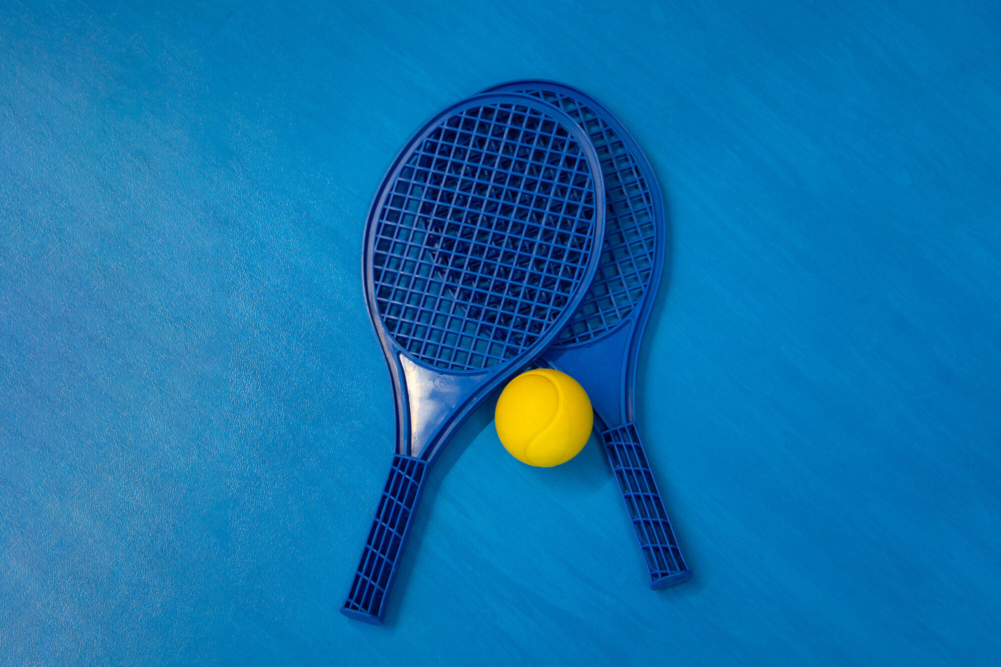 Kids Tennis Set 2 Rackets 41 cm Foam Ball - European Made NETSPORTIQUE ...