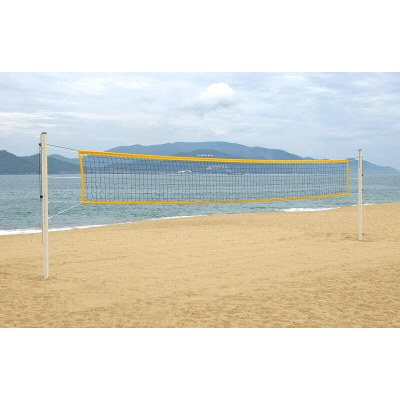 Paire de poteaux de volleyball - Aluminium 90mm POWER SHOT | Decathlon