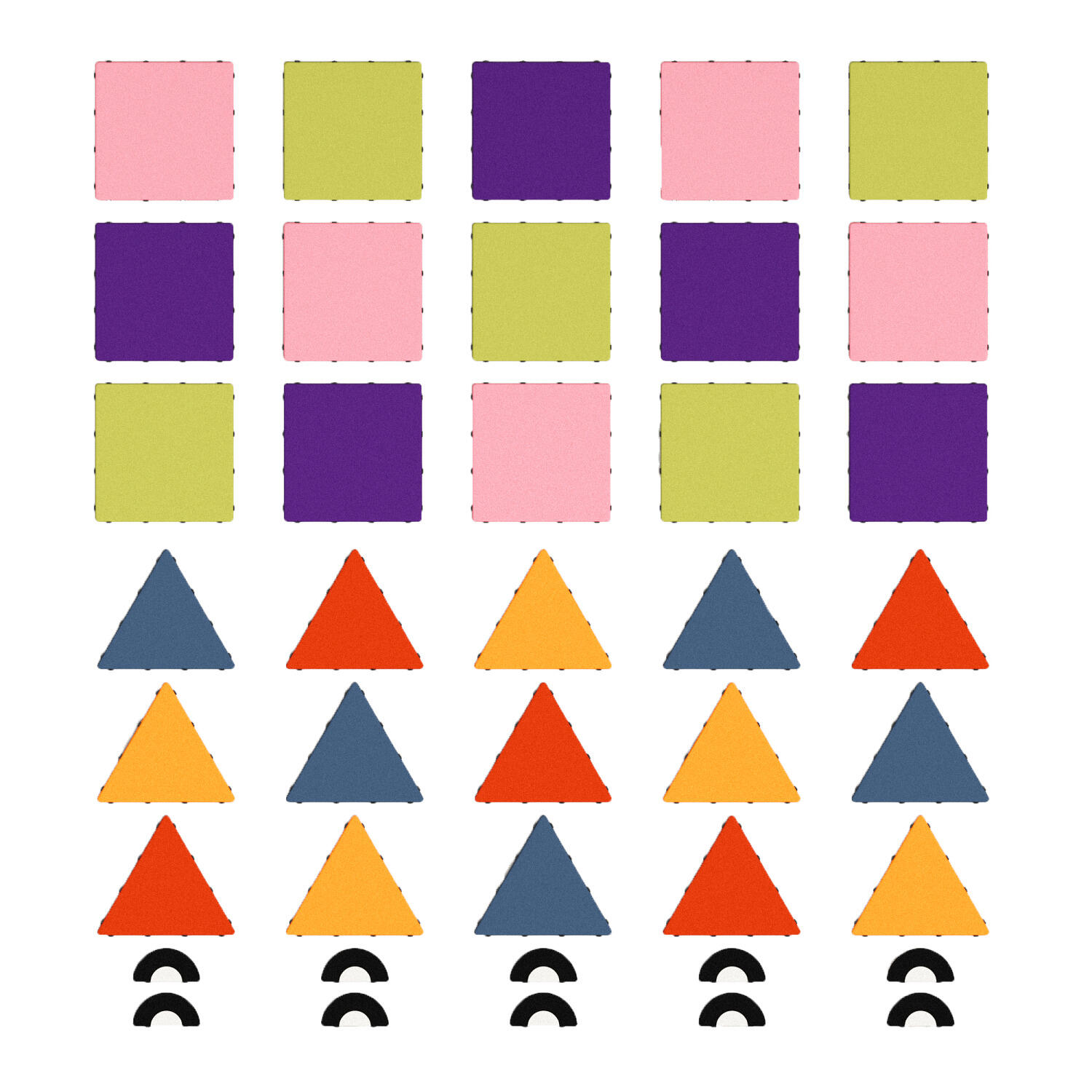 Mattenbausatz Kunterbunt Turnen / Kinderturnen Unisex Rainbow Pro ...