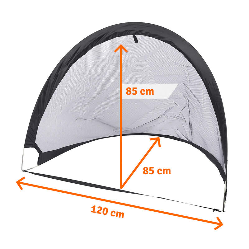 Jeu de 2 buts de football 86 x 120 x 86 cm Dunlop DUNLOP | Decathlon