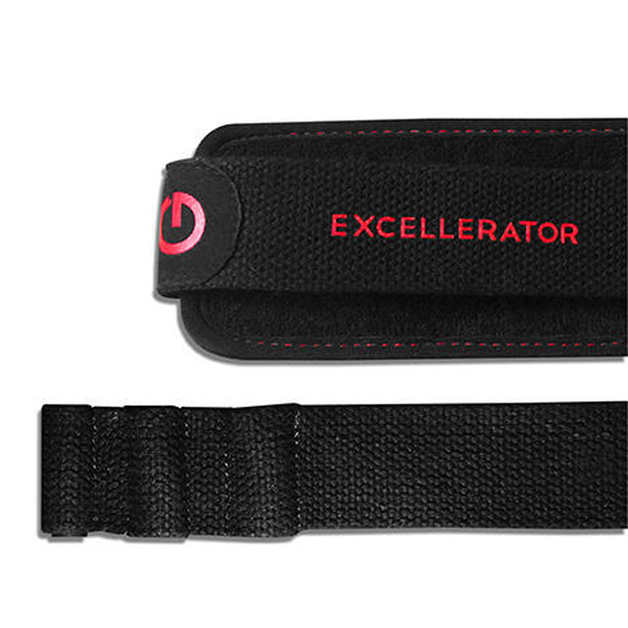 Hebebänder - Schwarz und Rot - UNISEXE EXCELLERATOR - DECATHLON