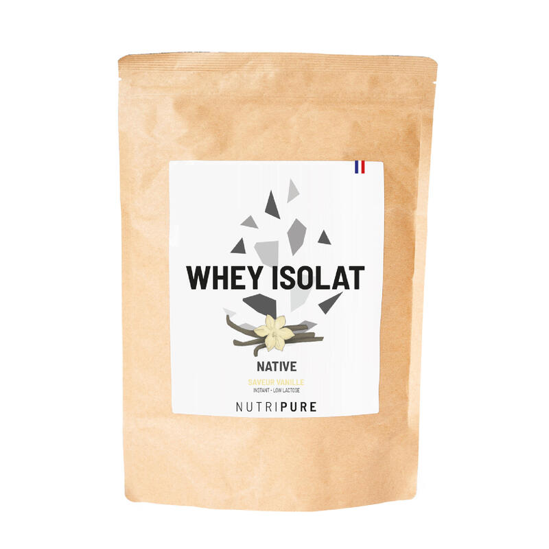 Whey ISOLATE Native - Vanille - 750g NUTRIPURE | Decathlon