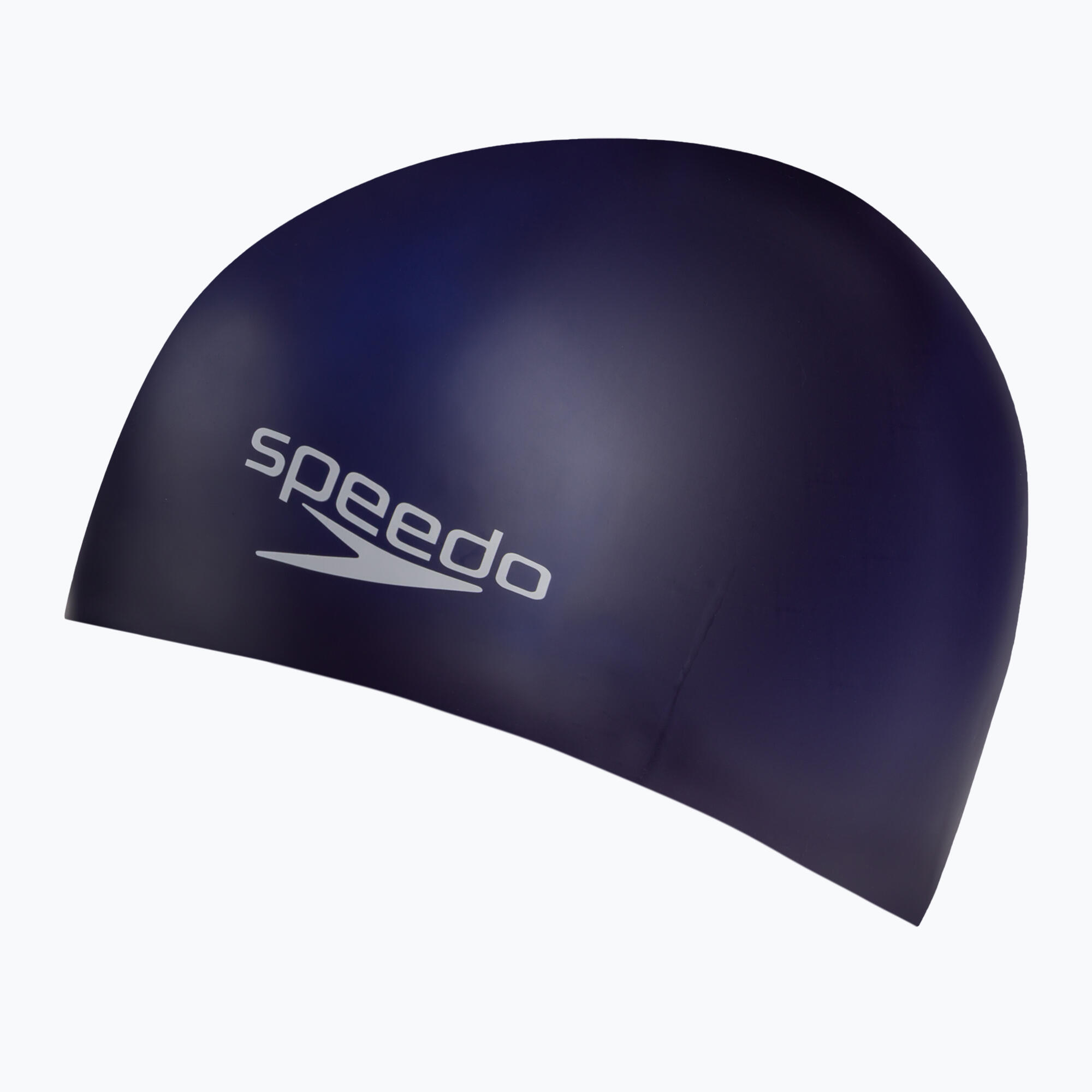 Speedo Moulded Silicone Cap, Navy | Decathlon