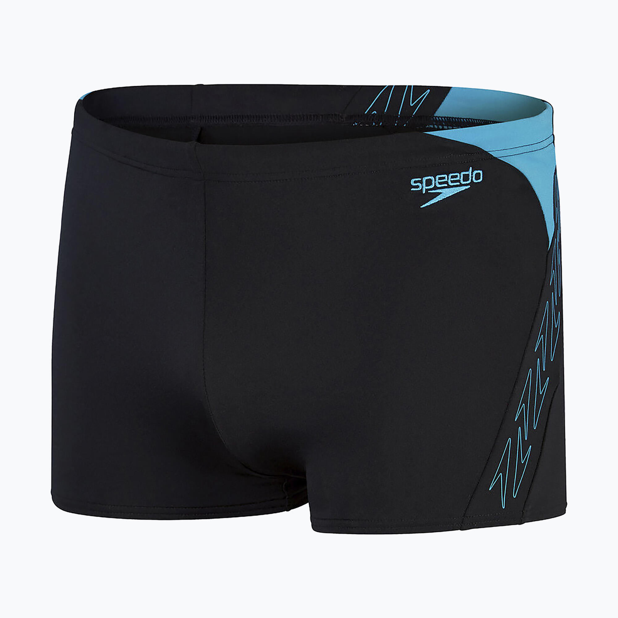 Men's Hyper Boom Splice Aquashorts Black/Blue SPEEDO | Decathlon