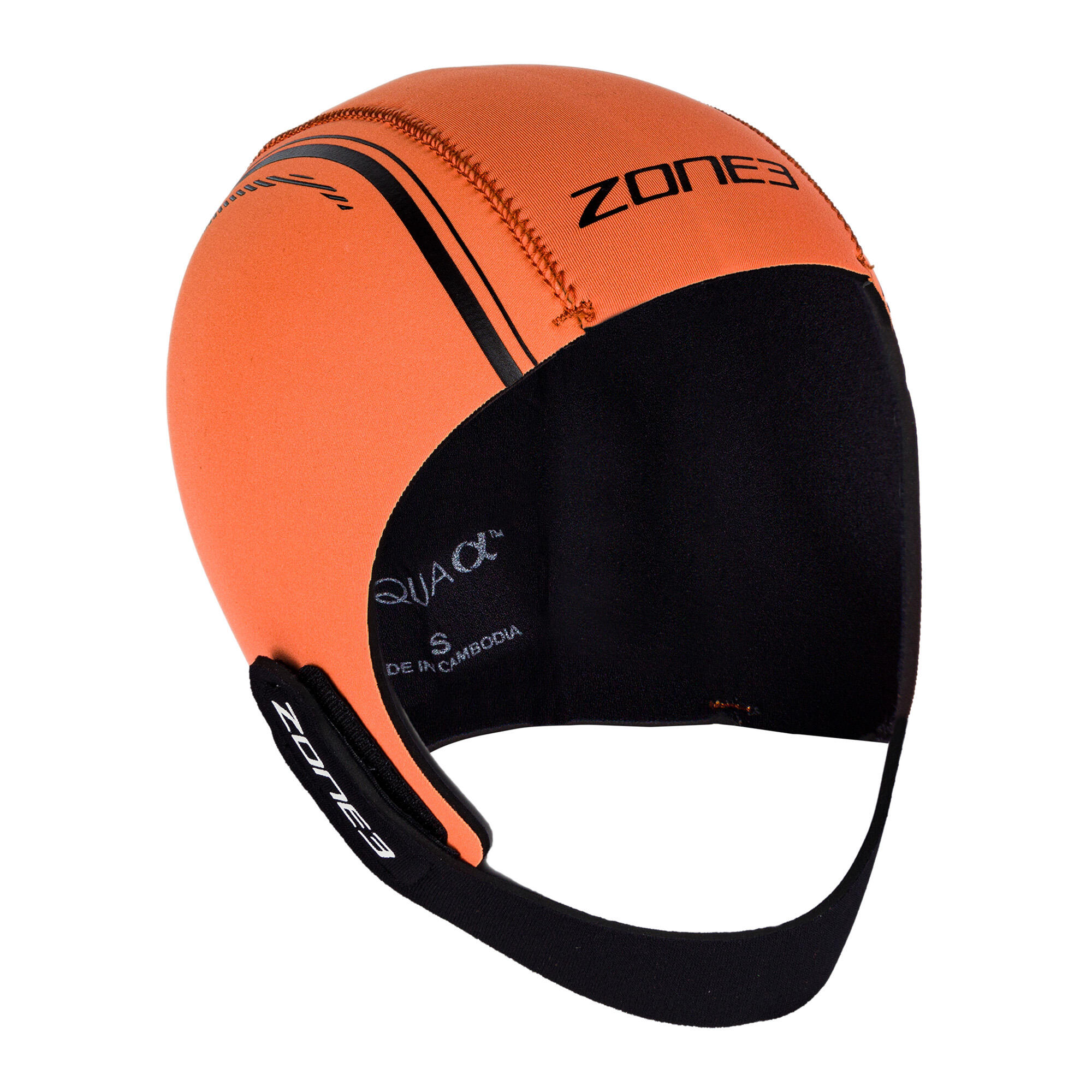 Orange Neoprene Swim Cap Adult Orange ZONE3 | Decathlon