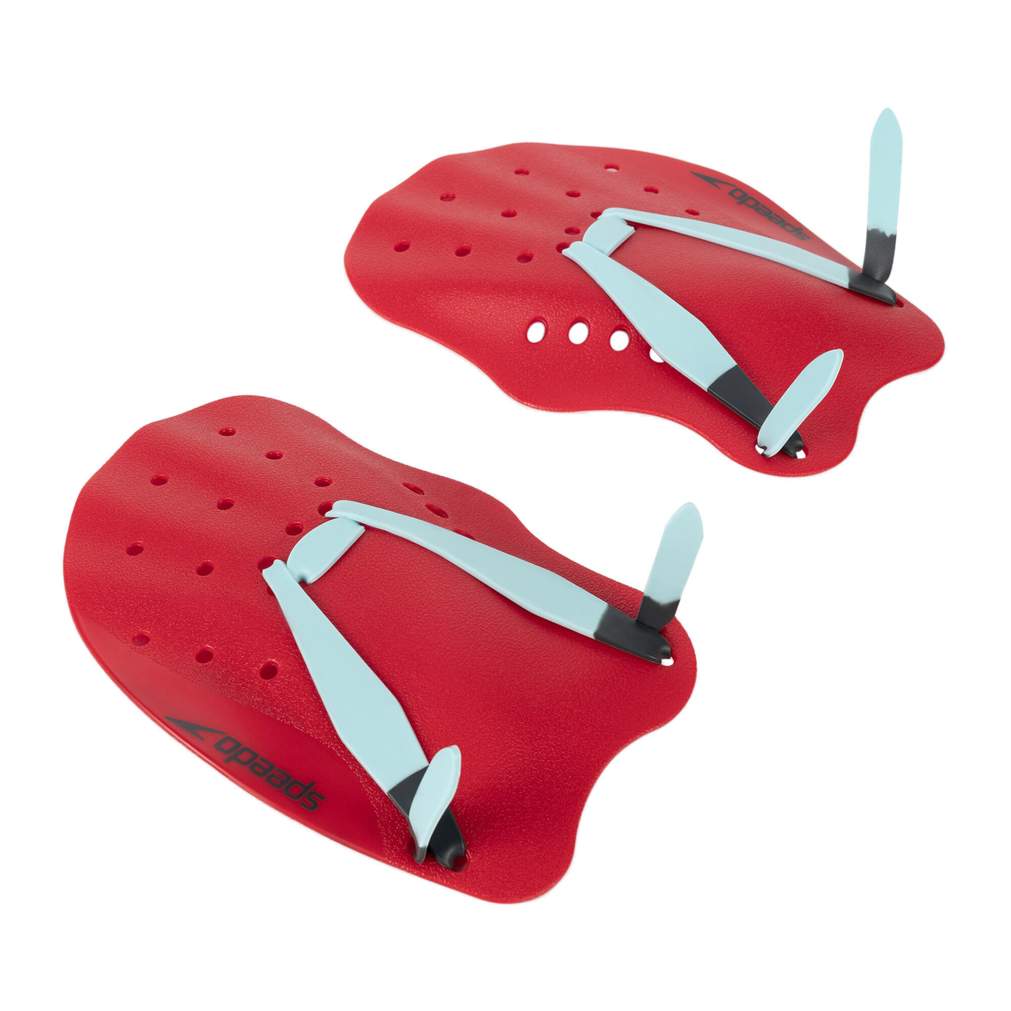 Tech Adult Unisex Swim Training Paddle - Red/Blue SPEEDO | Decathlon