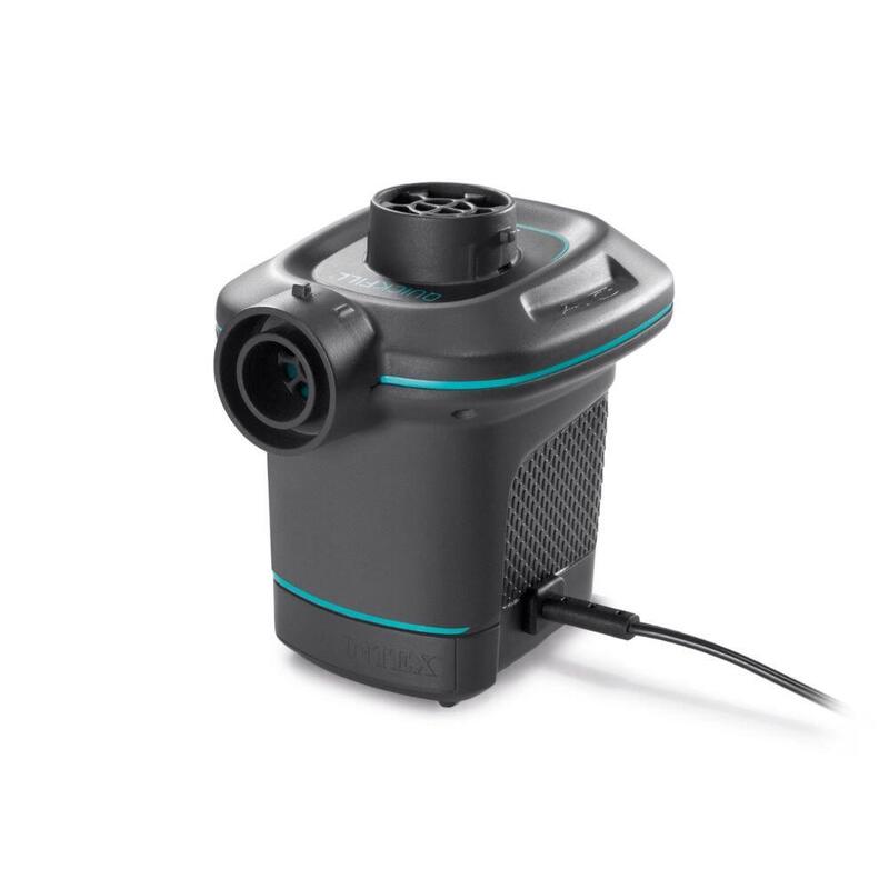 Matelas gonflable Intex - Lit double - 137 x 191 x 25 cm - Vert - Drap housse - INTEX | Decathlon